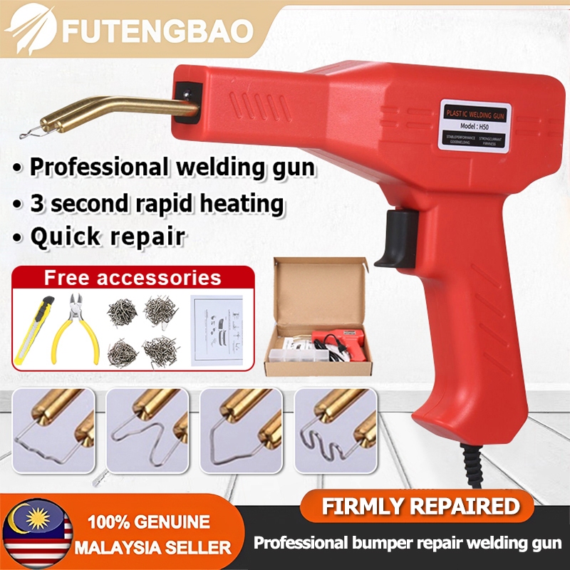 Car Bumper Repair Tool Kit 50W Plastic Repair Solder Stapler Welding ...