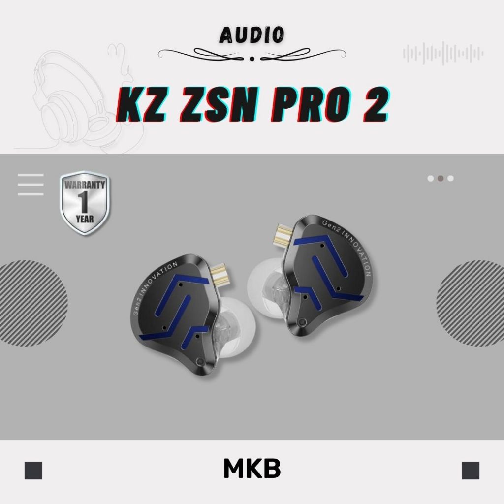KZ ZSN Pro 2 IEM DD & BA Hybrid Technology Super-Linear Dynamic Driver ...