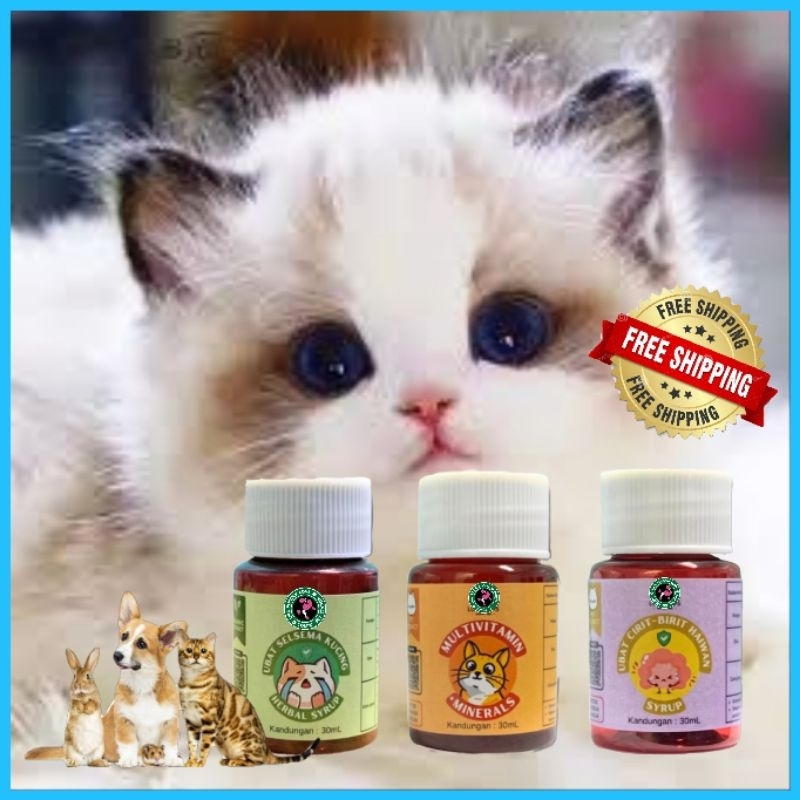 Cirit-Birit Kucing / Ubat Muntah Kucing / Ubat Sakit Perut Kucing 30mL ...