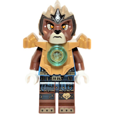LEGO LOC055 Legends of Chima : Lavertus Minifigure - Pearl Gold Heavy ...