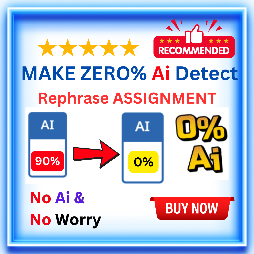 5 mins Change Ai to {ZERO-0%} and Ai Detection 5 mins Reply | Shopee ...