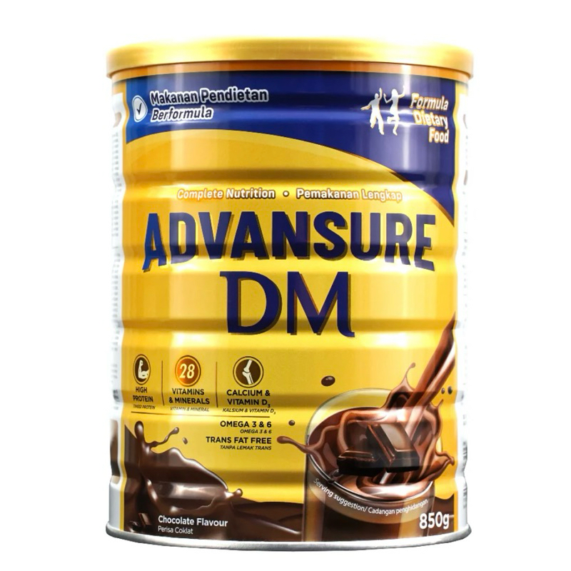 Advansure DM – Chocolate Flavour (850g) | Shopee Malaysia