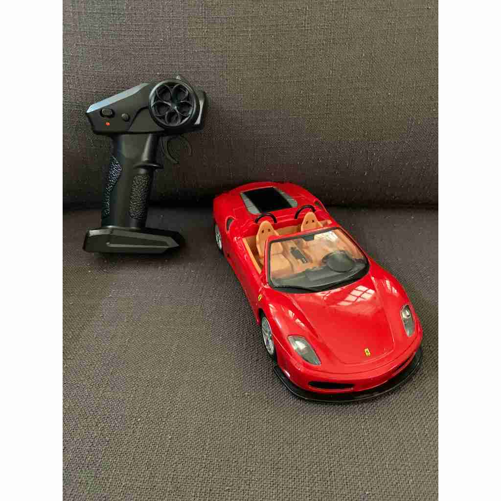 USED MJX RC Remote control Ferrari F430 Spider upgraded to 2.4Ghz ...