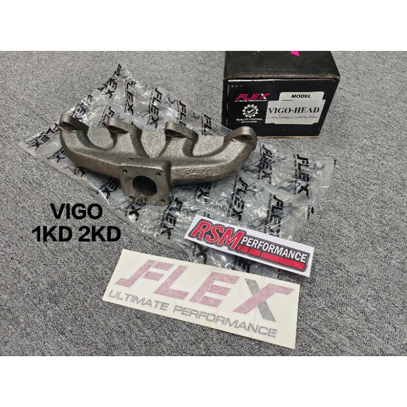 Flex turbo header Toyota Hilux vigo 1kd 2kd kun26 kun25 🇹🇭 | Shopee ...