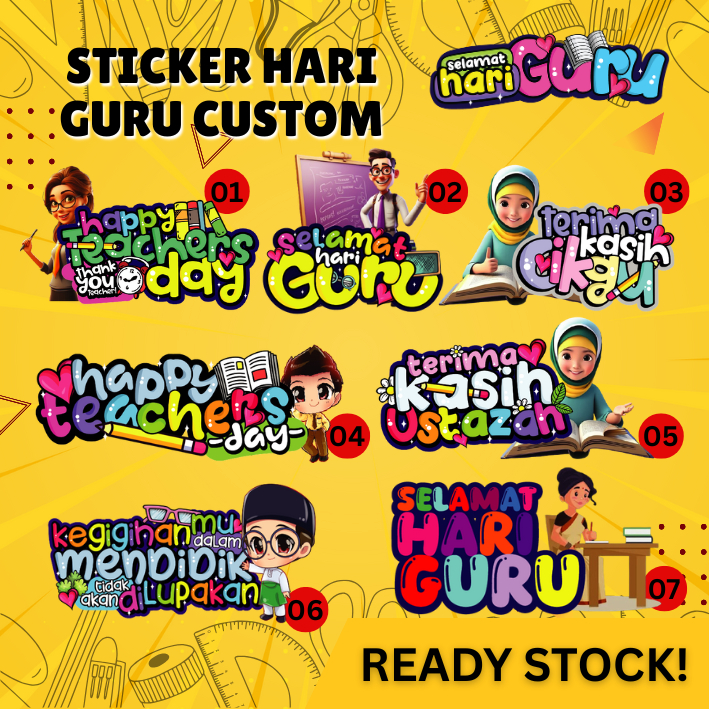 sticker selamat hari guru Malaysia, Best Deals June 2026 | Shopee Malaysia