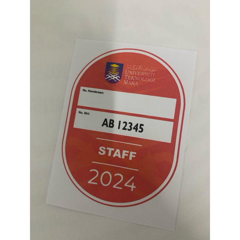 Sticker Kereta Motor Uitm 2023-2024 | Shopee Malaysia
