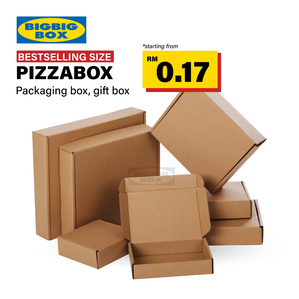 BigBigBox (SERIES 1) Pizzabox/ Courier Box Harga Direct Kilang Kotak ...