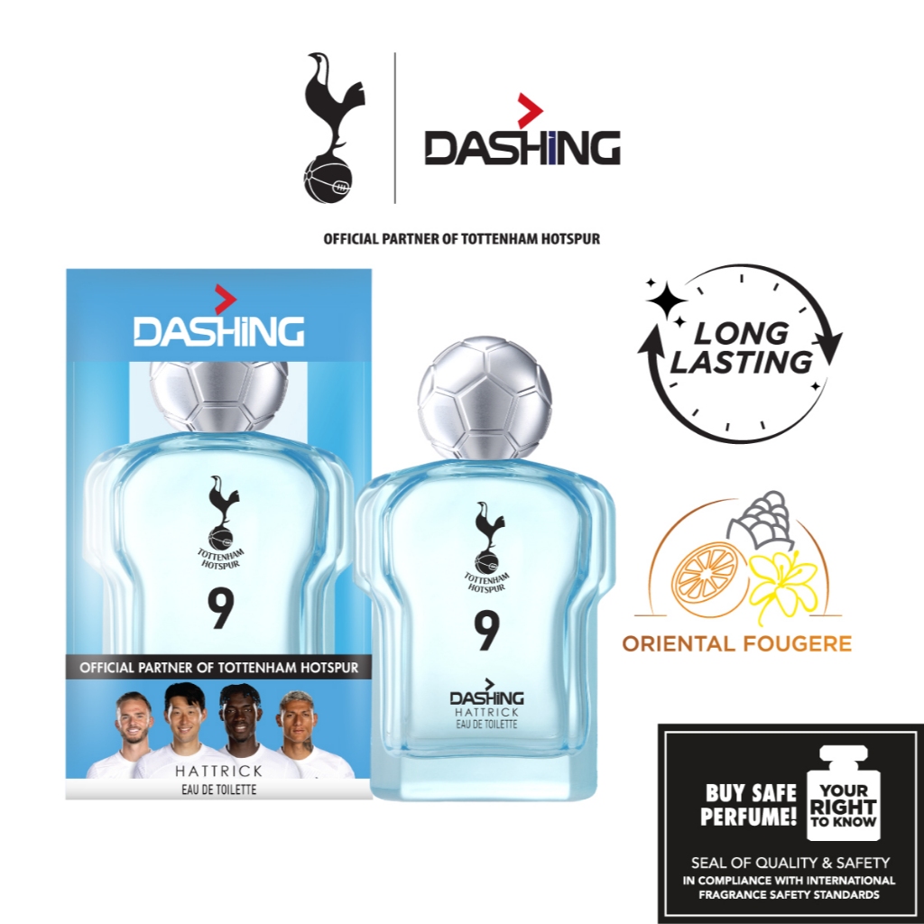 DASHING Tottenham Hotspur Hattrick EDT 100ml | EDT | Perfume | Long ...