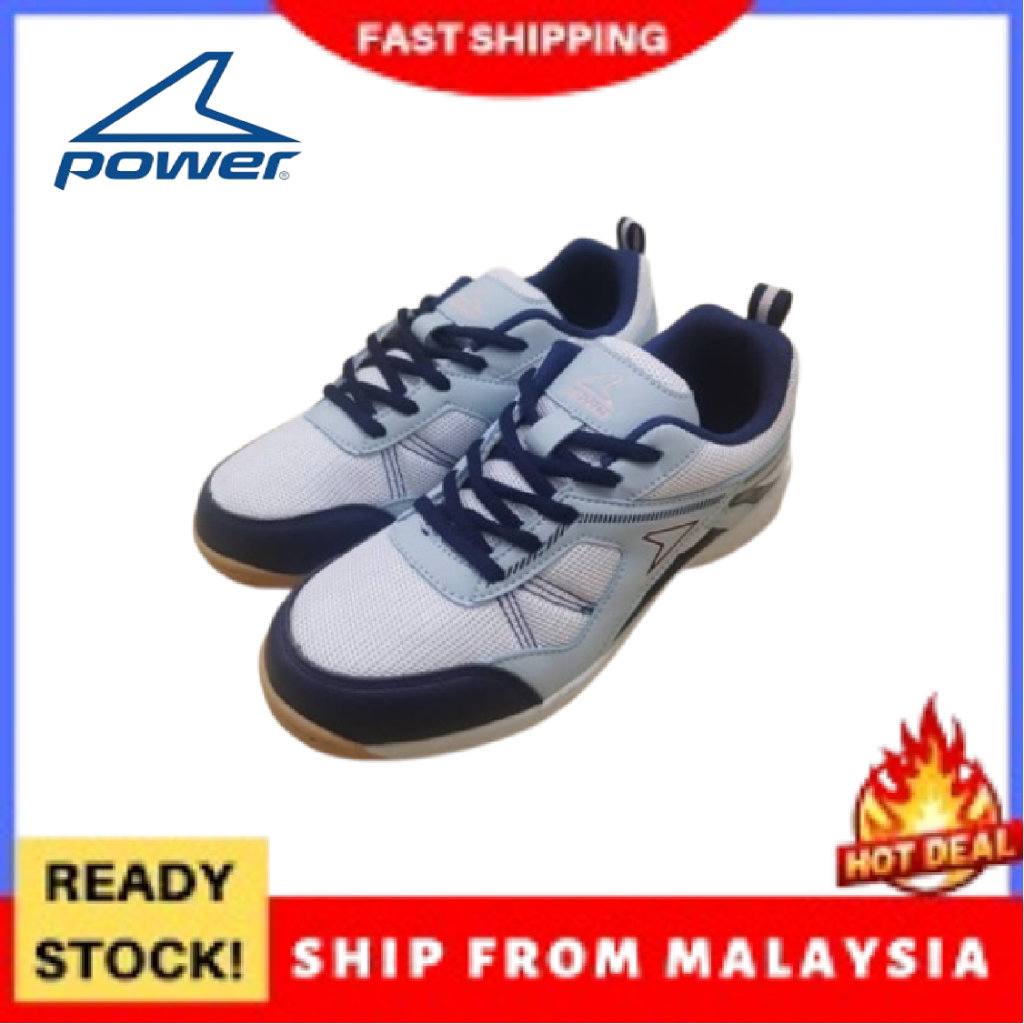 POWER Women Badminton Court Shoe Training Sneakers 542-9011 | Kasut ...