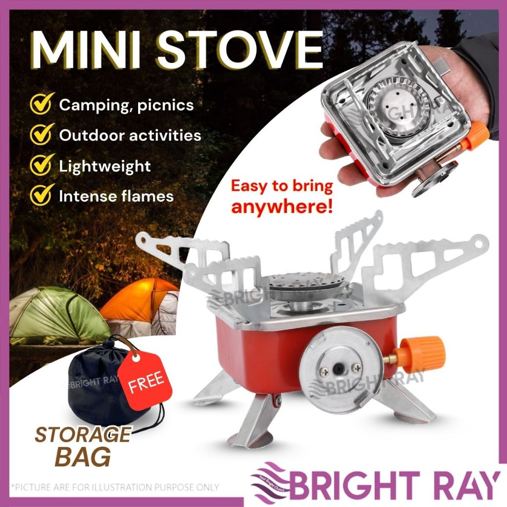 Portable Stove for Camping Picnic Camping Stove Dapur Masak Outdoor ...