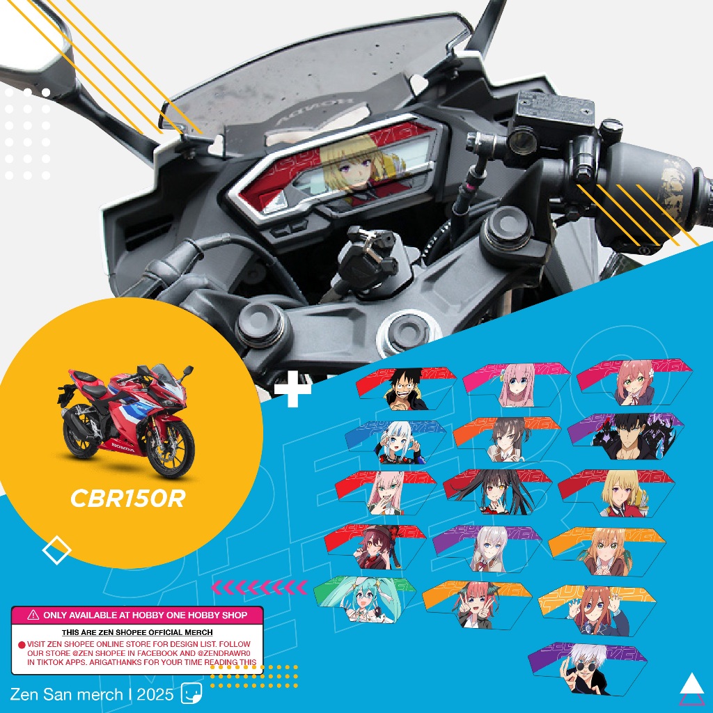 Anime Speedometer for CBR150r | Shopee Malaysia