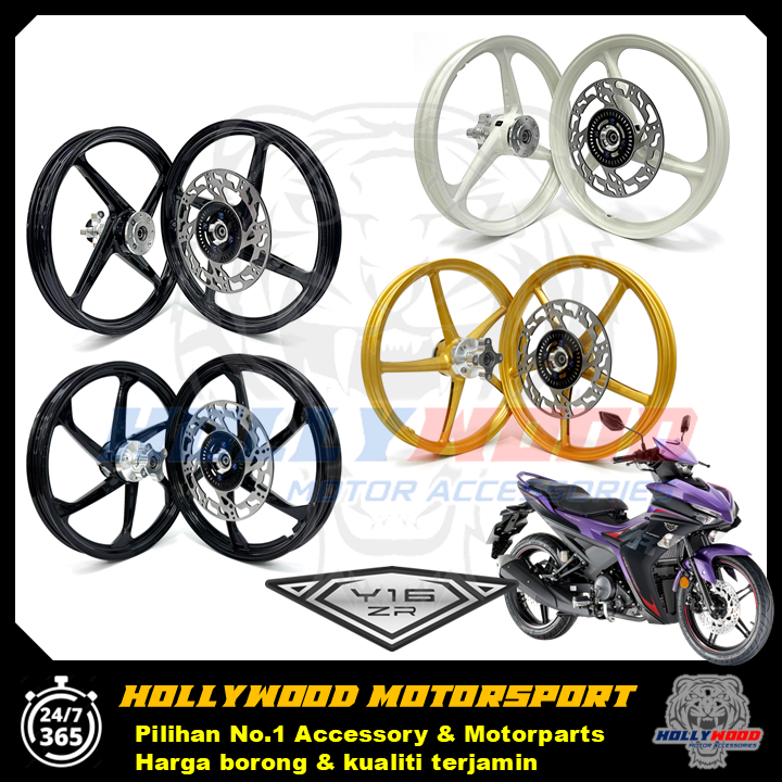 Y16 (ABS) SPORT RIM ENKEI CUSTOM COMBO SIAP DISC DEPAN READY STOCK ...