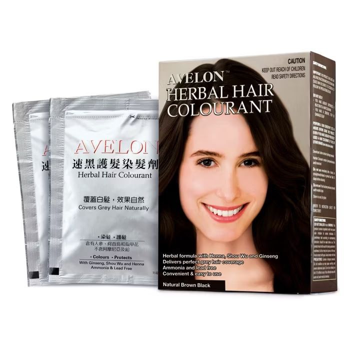 (5.5 sales) Avelon Herbal Hair Colourant (30ml x 3 packs) | Shopee Malaysia