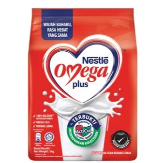 Nestle Omega Plus Milk Powder Softpack (1kg) | Shopee Malaysia