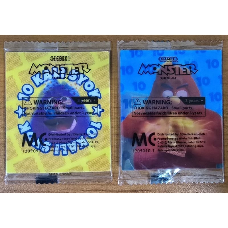 Mamee Monster Snek Mi Lenticular Sticker | Shopee Malaysia