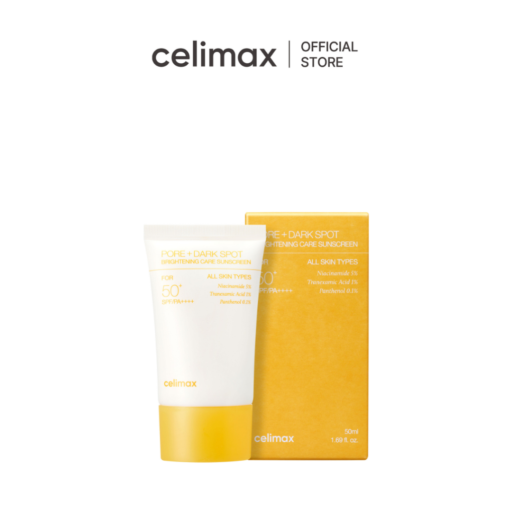 CELIMAX Pore+Dark Spot Brightening Care Sunscreen 50ML | Shopee Malaysia