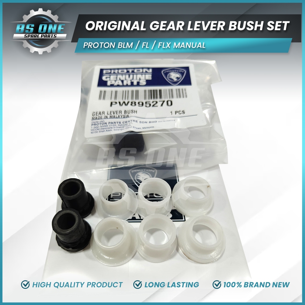 🔥ORIGINAL PROTON🔥PROTON SAGA BLM【MANUAL】(1 SET = 8PCS) GEAR LEVER BUSH SET SILICONE TRANSMISSION ...