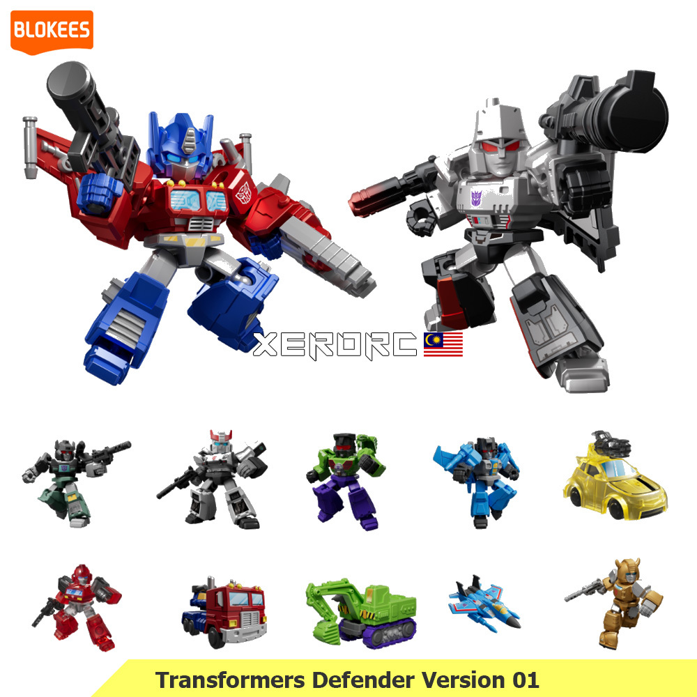 Blokees Figures Transformers Defender Version 01 Shattered Alliance ...