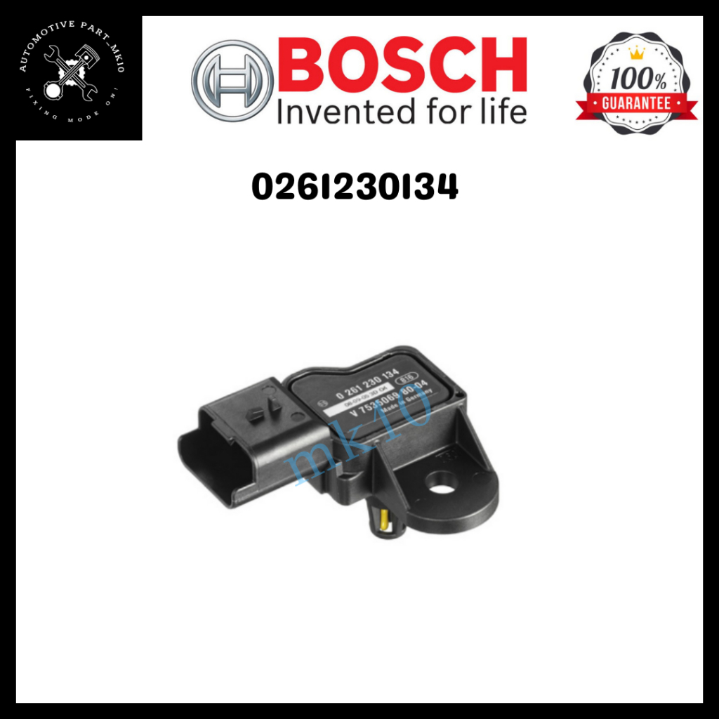 Bosch Pressure Sensor 0261230134 – 100% Genuine | Shopee Malaysia
