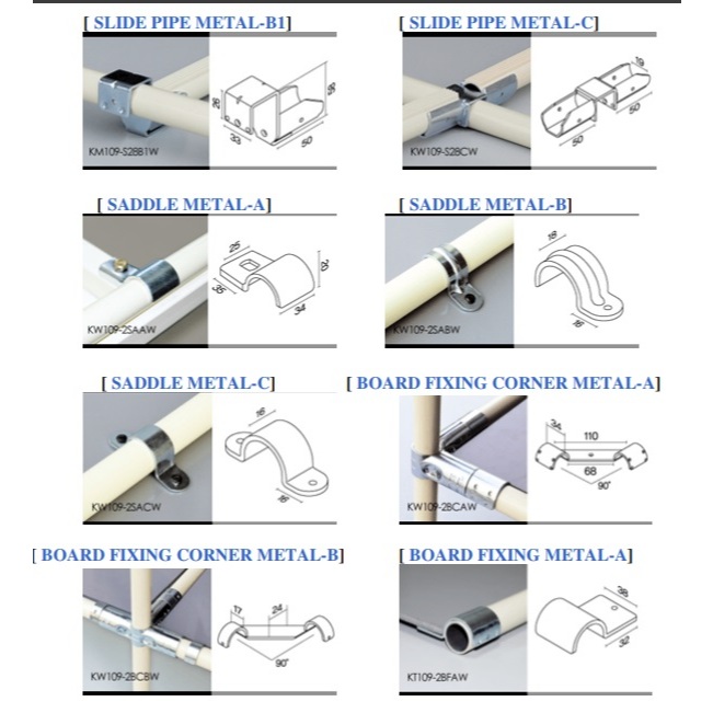 ACCESSORIES FOR DIY PIPE COATED / SUS PIPE | Shopee Malaysia