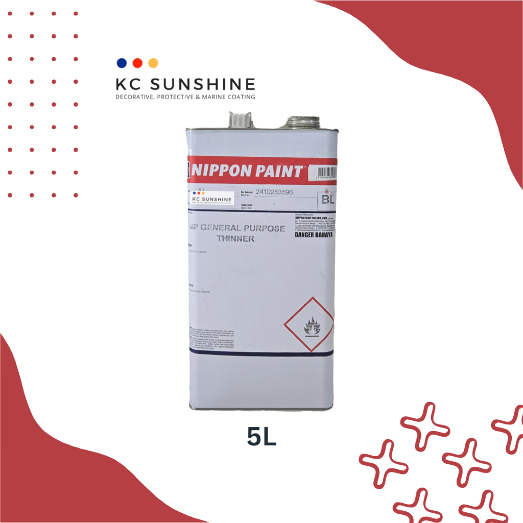 Nippon Paint General Purpose Thinner | Nippon Thinner Nippon 9000 Nippon Timbercoat Nippon ...