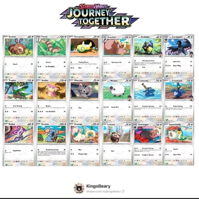 Journey Together | Common Uncommon Card | Normal Colourless type ...
