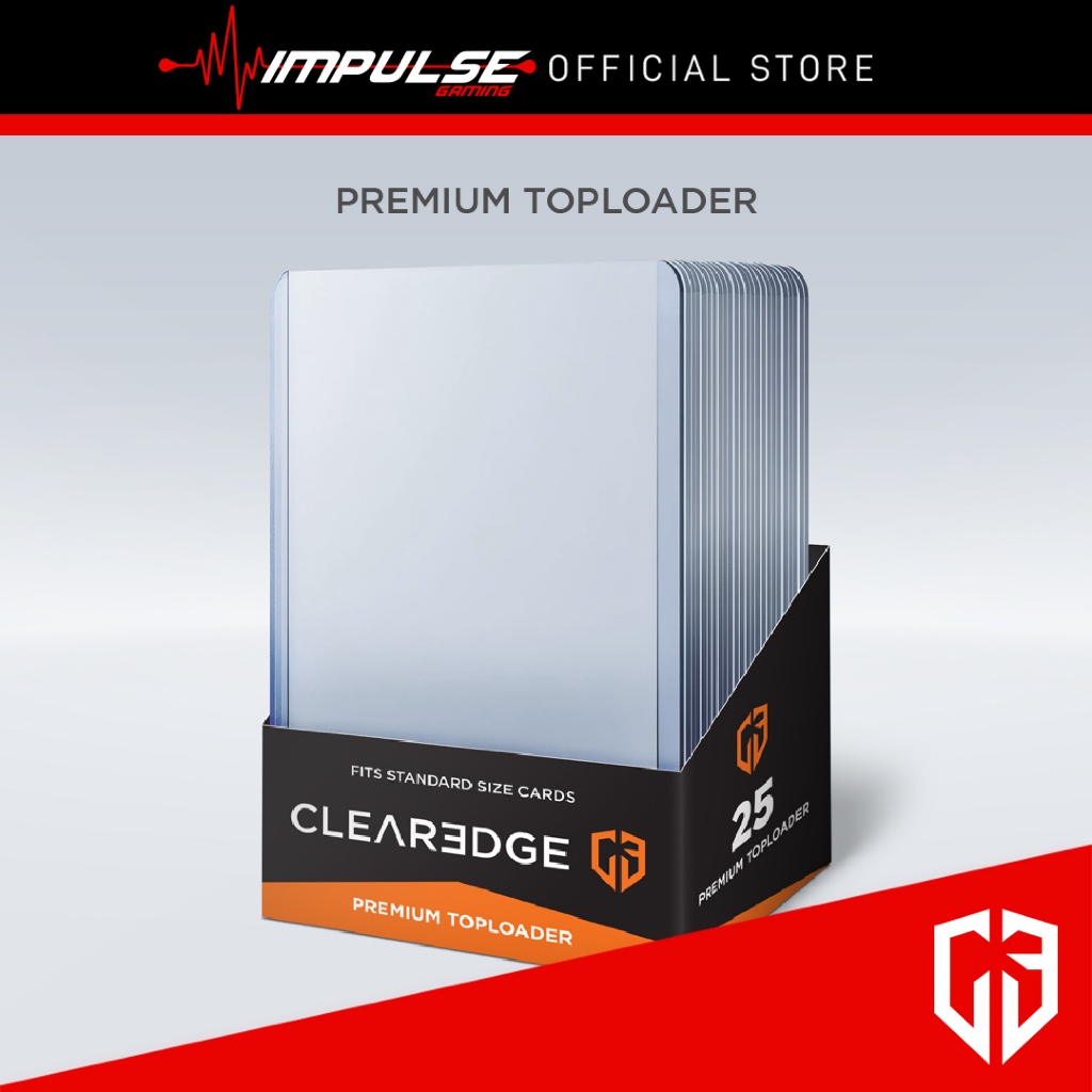 ClearEdge Premium TCG Toploader Card Sleeves (25/pcs) for Pokemon ...