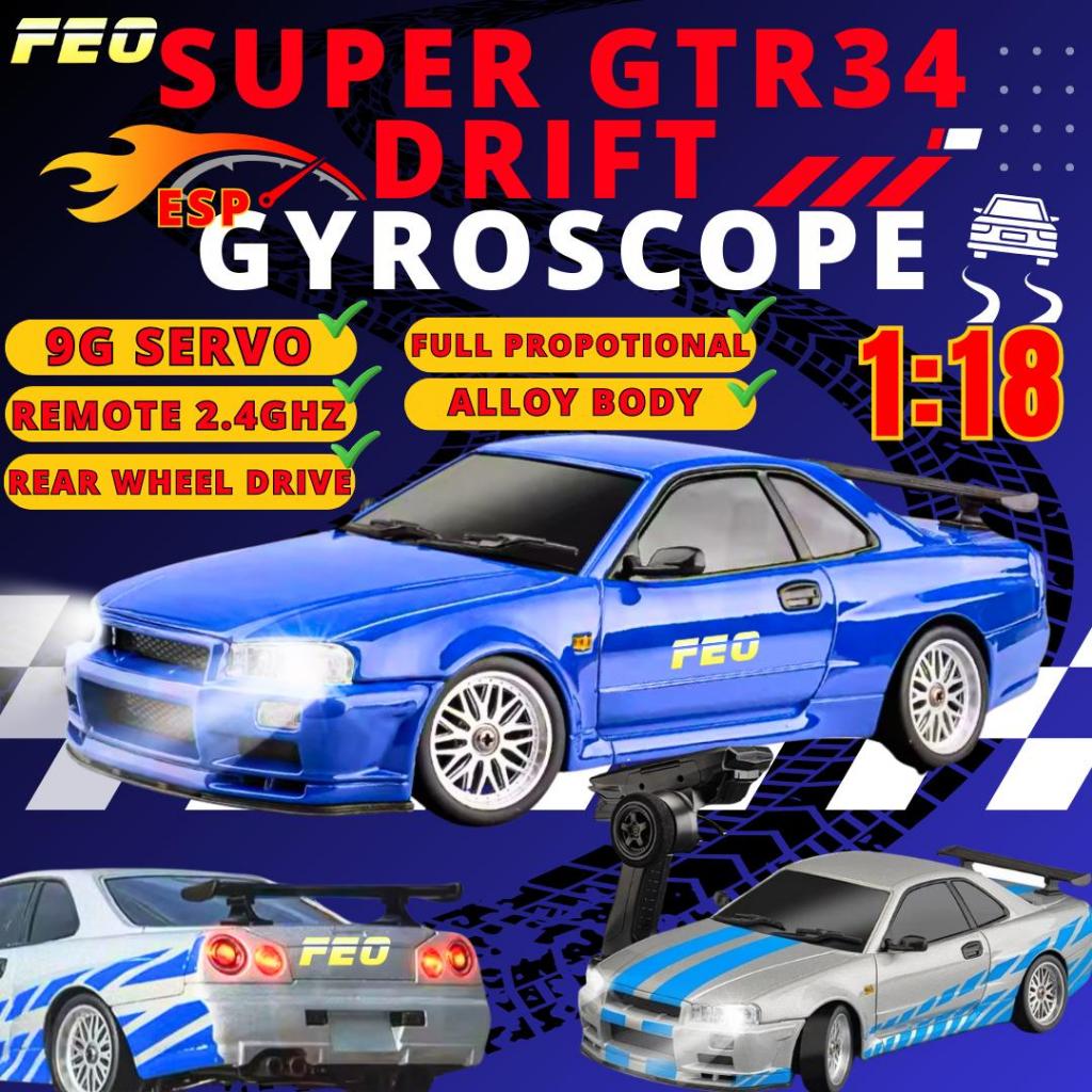 FEO Kereta Kontrol Drift Control Super GT R34 ESP Gyroscope Full ...