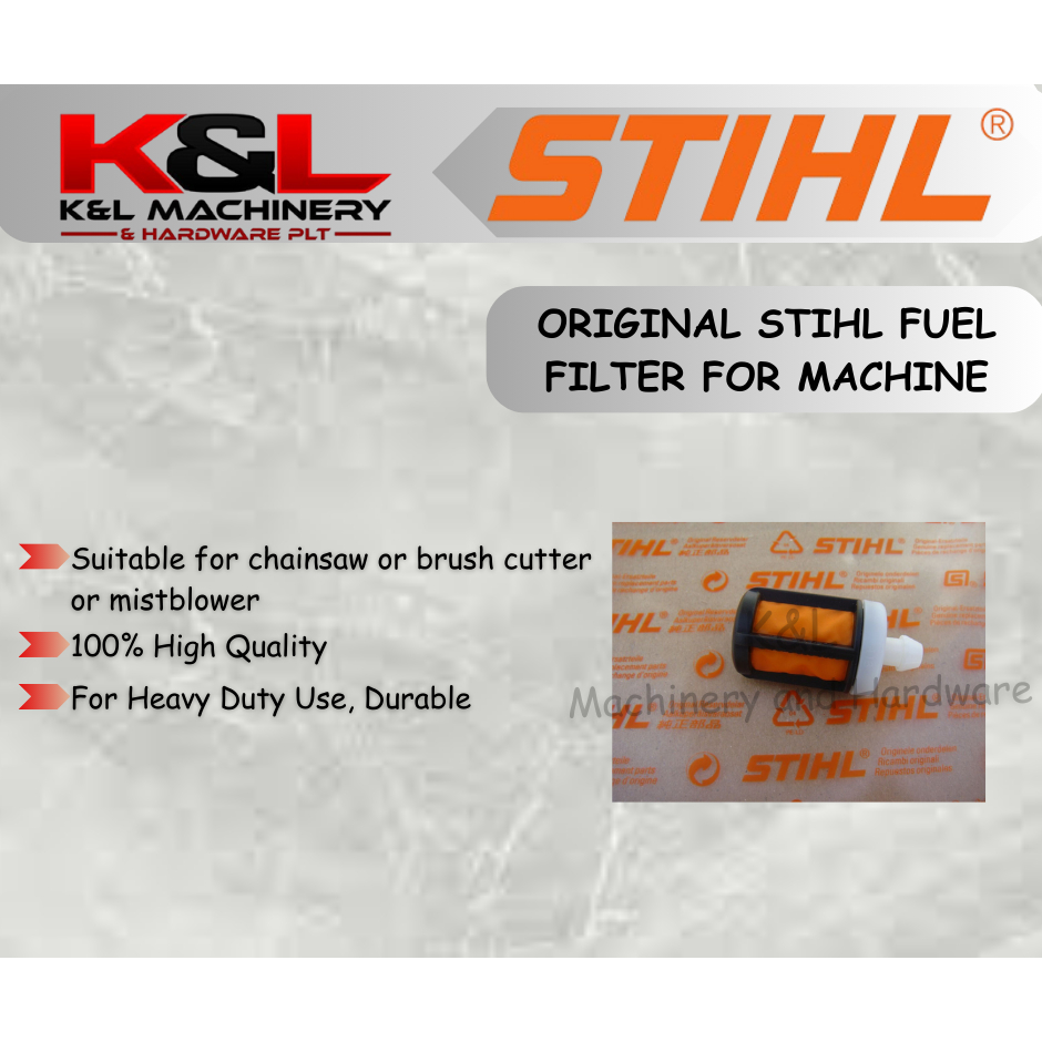 ORIGINAL STIHL fuel filter for chainsaw or brush cutter or mistblower ...
