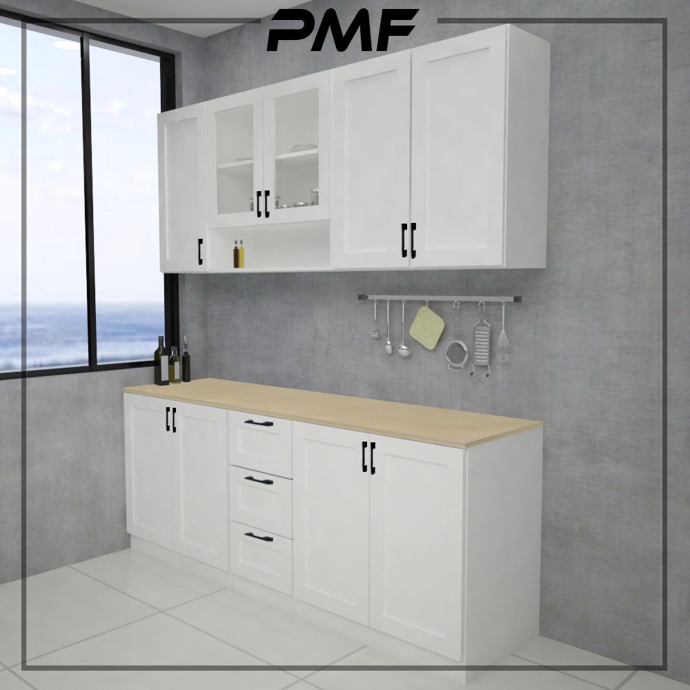 PMF Kabinet Dapur / Rak Dapur / DoorFrame Kitchen Cabinet / Wall ...