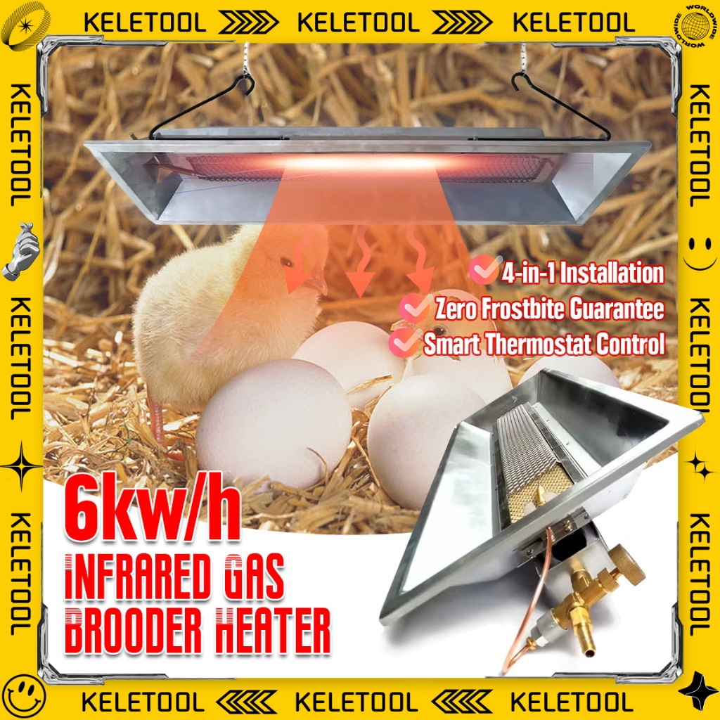 Brooder heater Automatic Heating Incubation Equipment Infrared Gas ...