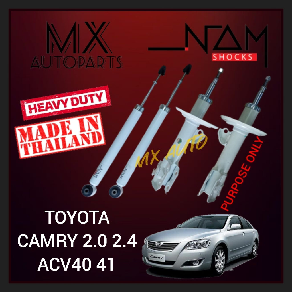 ( MADE IN THAILAND ) NAM HEAVY DUTY SHOCK ABSORBER TOYOTA CAMRY 2.0 2.4 ...