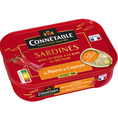 Connétable Sardines à l'ancienne with Extra virgin Olive oil and ...