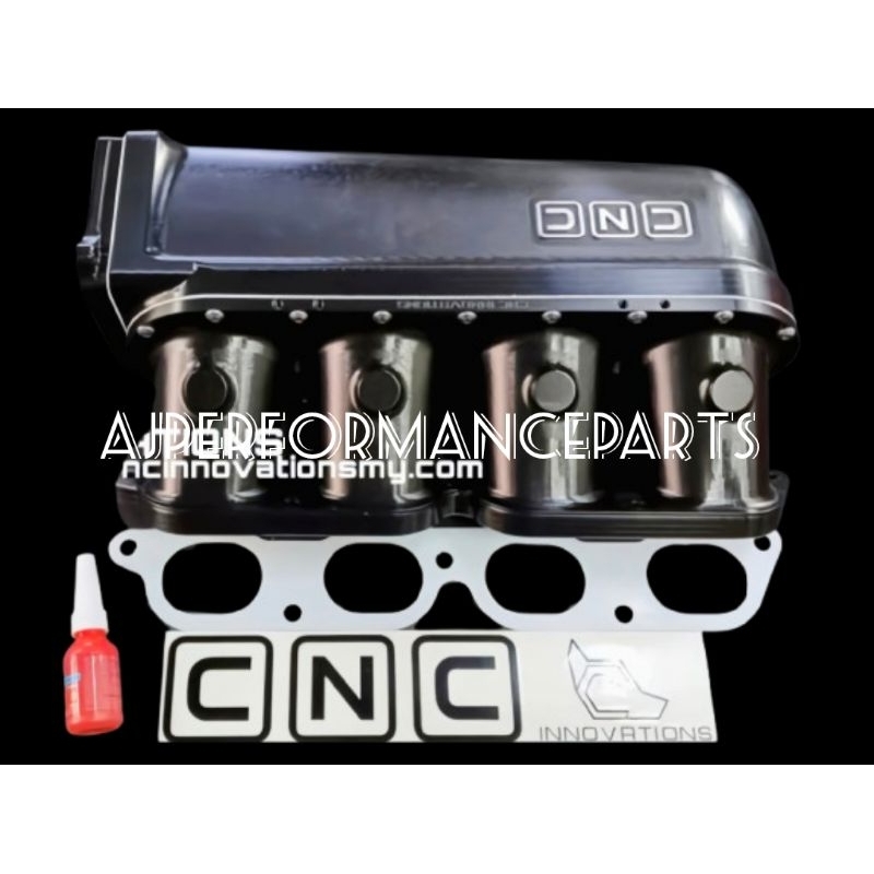 TOYOTA 2ZZ-GE CNC INNOVATIONS BILLET SIDE FEED INTAKE MANIFOLD ANODIZED ...