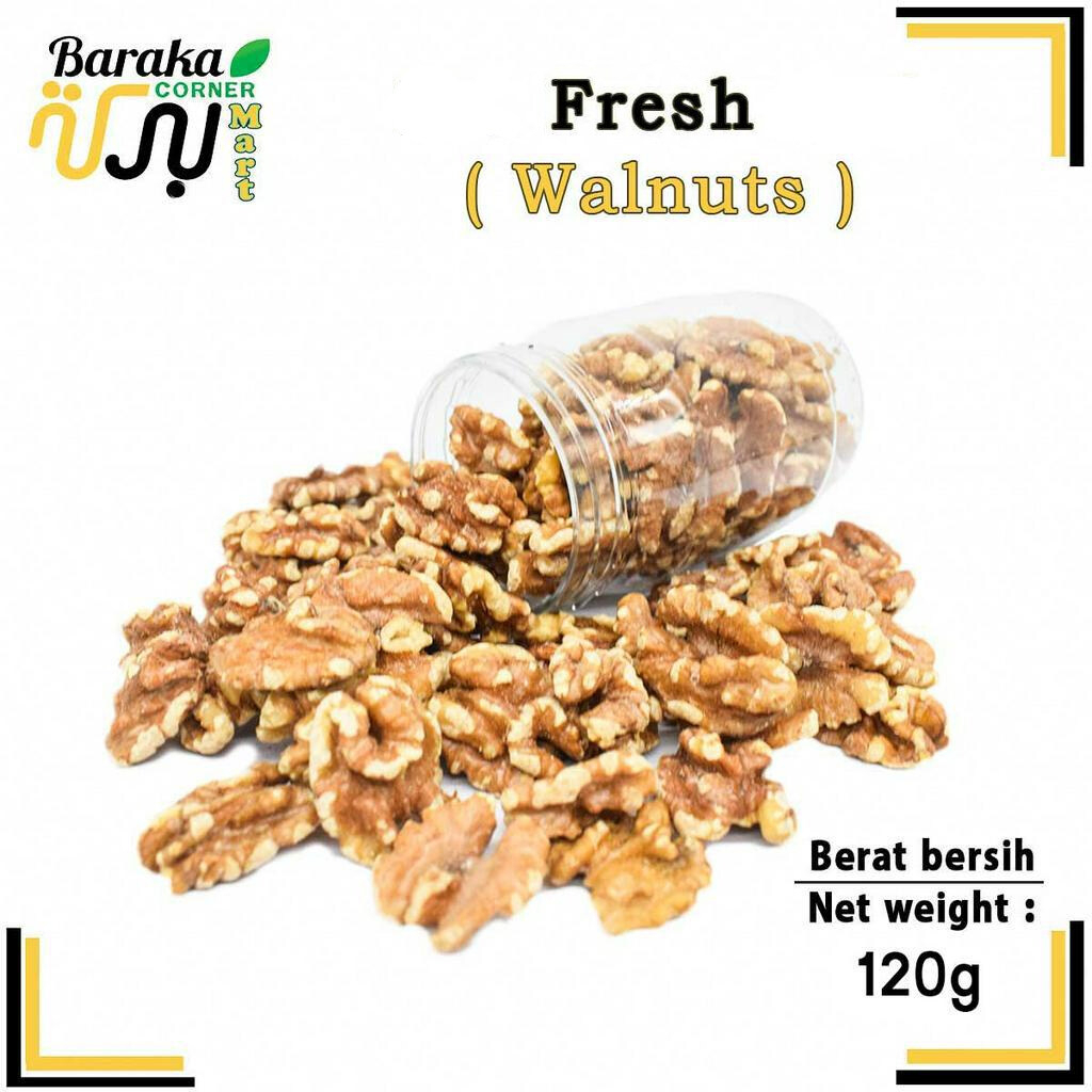 Kacang kenari | Fresh Walnut | Mix Nuts | Healthy Nuts 120g (Raw ...