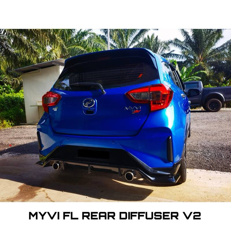 PERODUA MYVI MG3 FL V2 REAR DIFFUSER | Shopee Malaysia