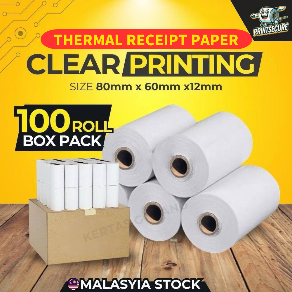 Buy thermal paper roll Online With Best Price, Apr 2026 | Shopee Malaysia