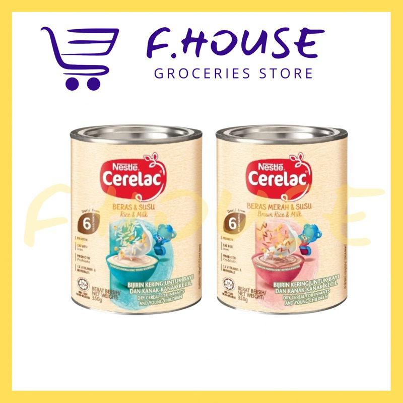 Nestle Cerelac Infant Cereals with Milk (350g) | Shopee Malaysia