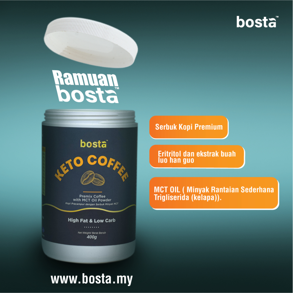 Bosta Coffee Bulletproof Dr Jue Wellness 400g | Shopee Malaysia