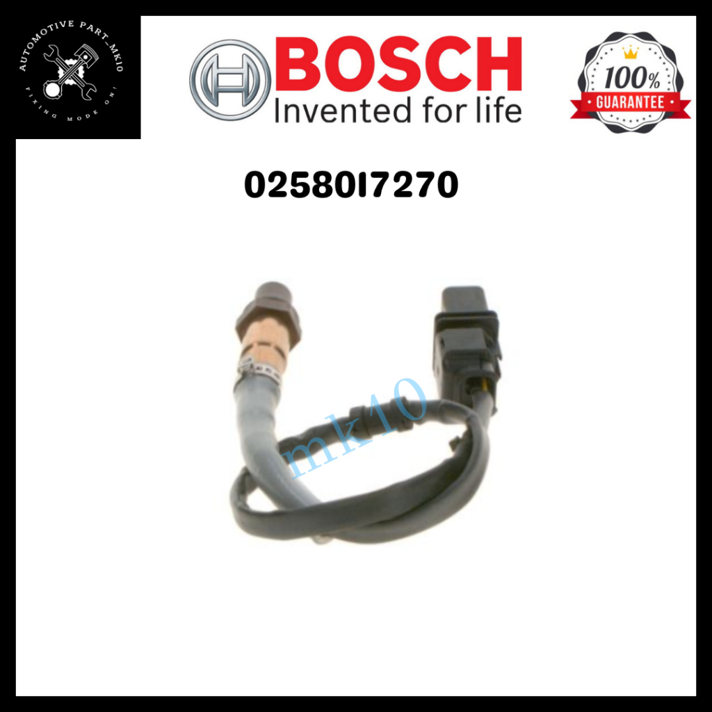 Bosch Lambda Sensor 0258017270 – 100% Genuine | Shopee Malaysia