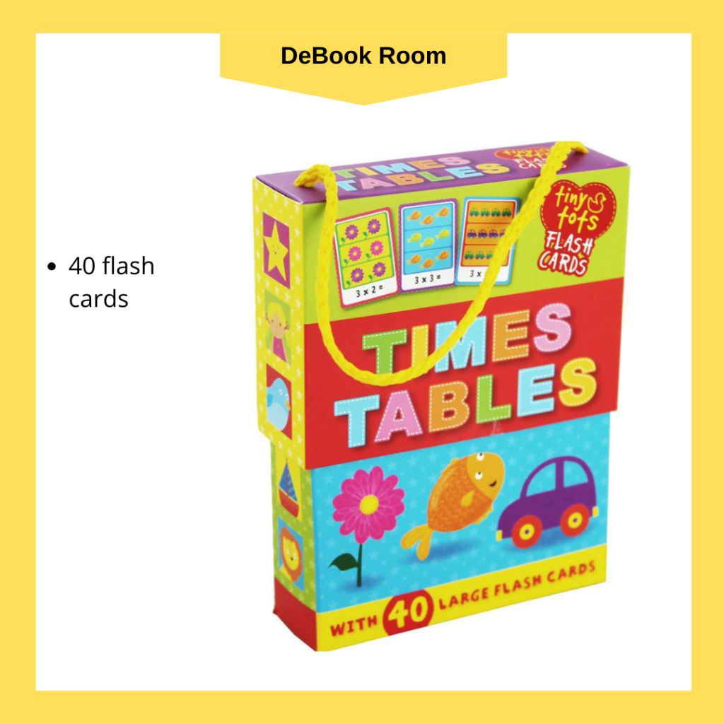 Tiny Tots Flash Cards: Times Tables | Shopee Malaysia