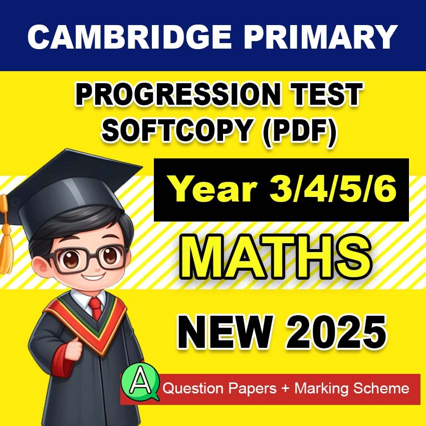 PTM [LATEST 2025] Cambridge PRIMARY Progress Checkpoint Math + Answers ...