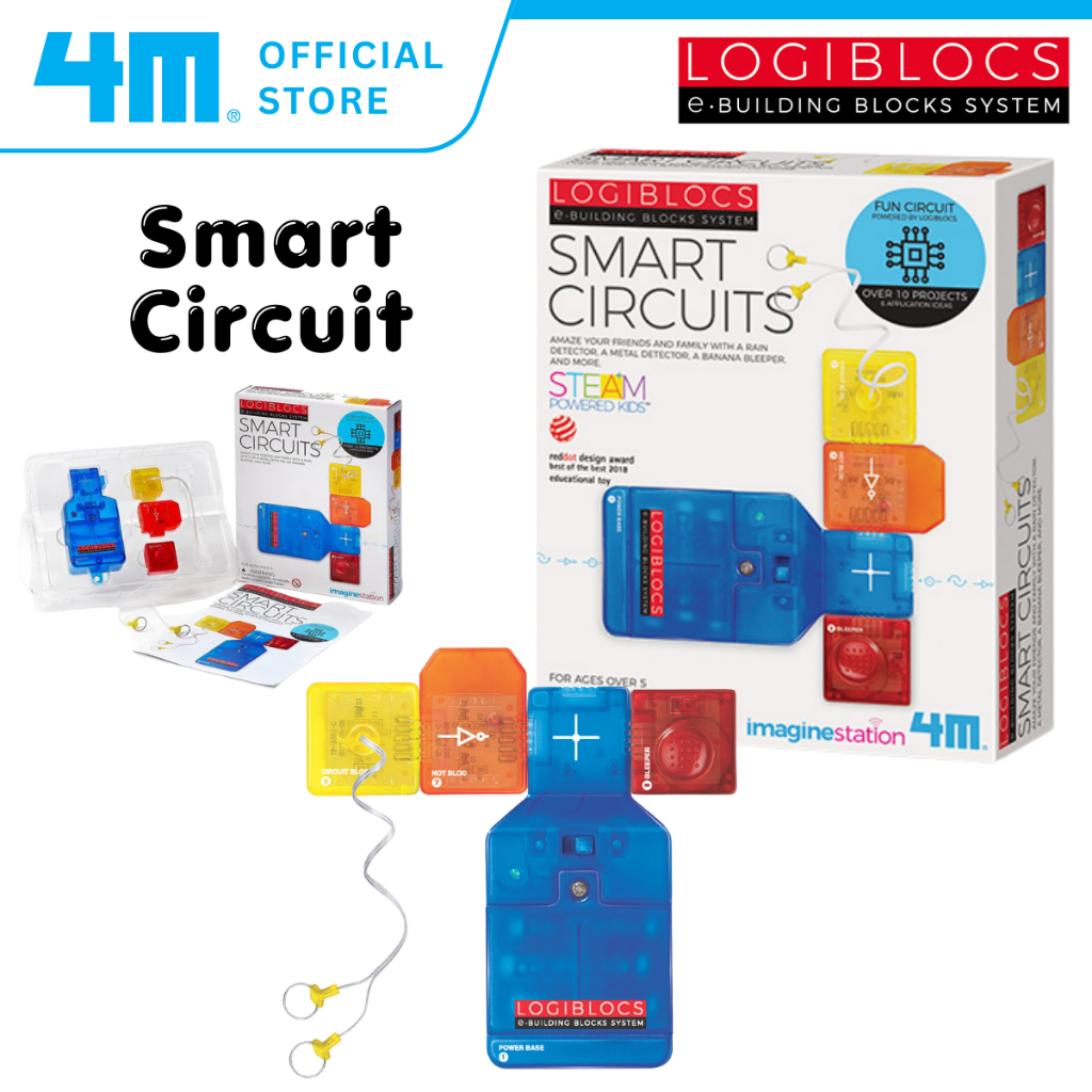 4M Logiblocs / Smart Circuits - STEAM Education Toys | Shopee Malaysia