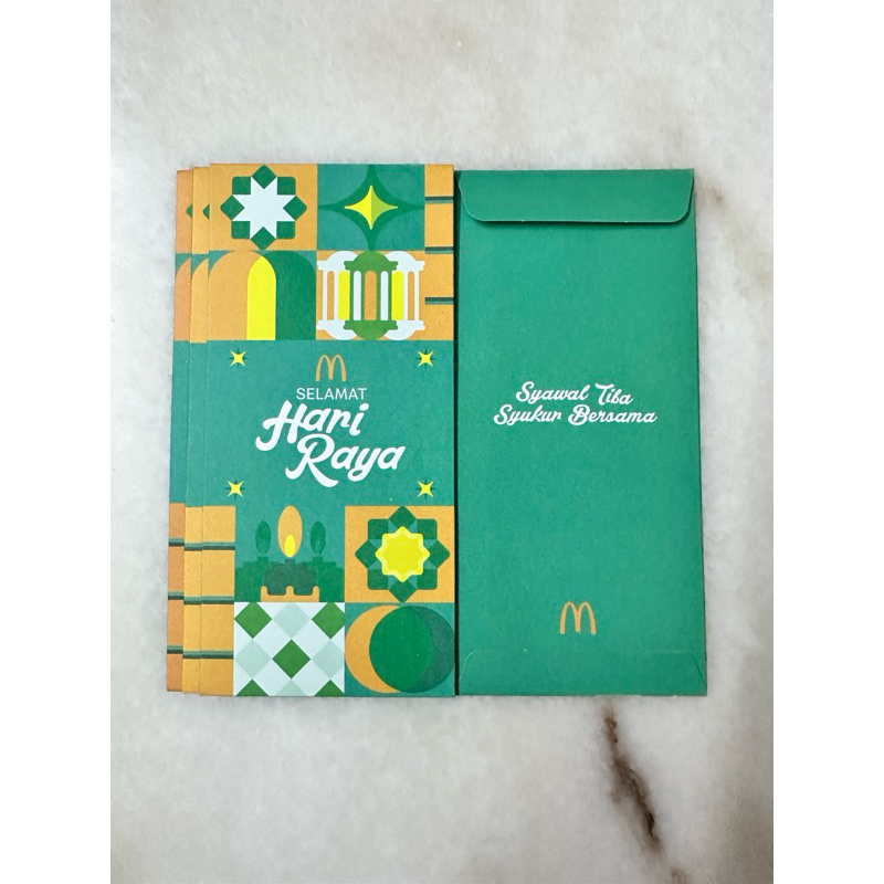 McDonald’s Selamat Hari Raya Syawal Tiba Syukur Bersama Sampul Raya 4 ...