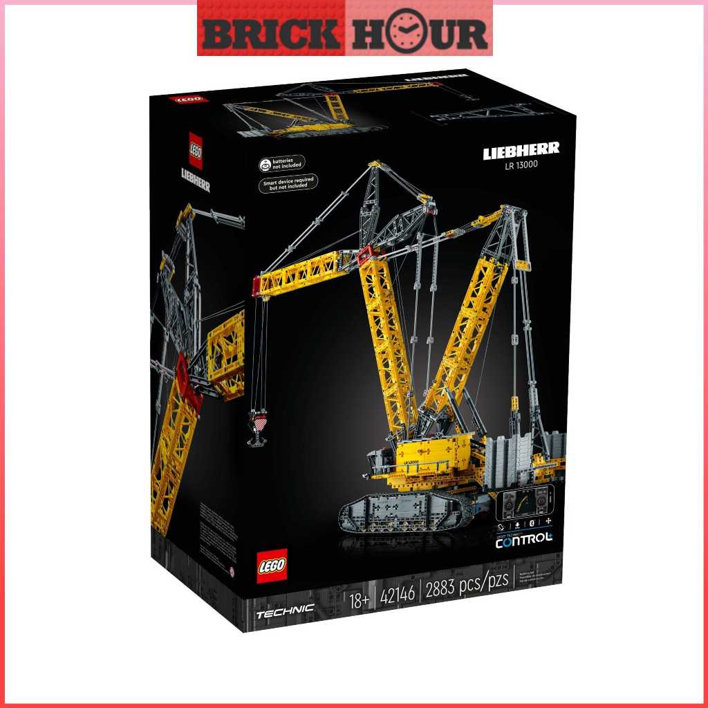 LEGO TECHNIC 42146 Liebherr Crawler Crane LR 13000 | Shopee Malaysia
