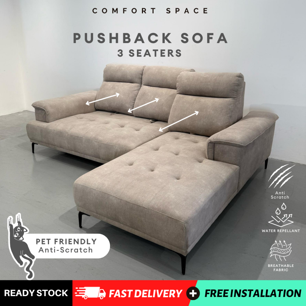 🔥 Free Install & Premium 🔥 Comfort Space - Premium 3 Seater L Shape ...