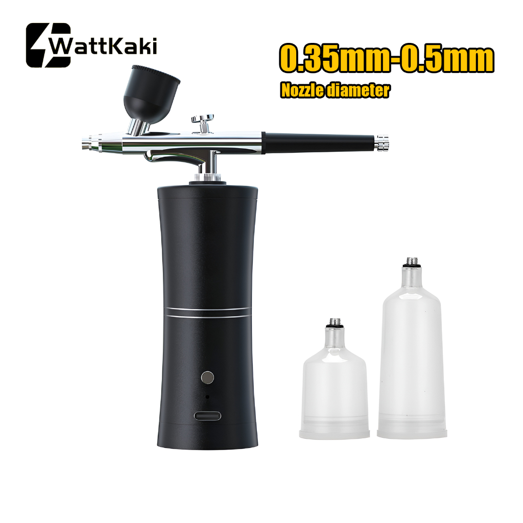 🔥COD🔥Cordless Mini Airbrush Set Spray Pump Gen Pen Air Compressor Kit ...