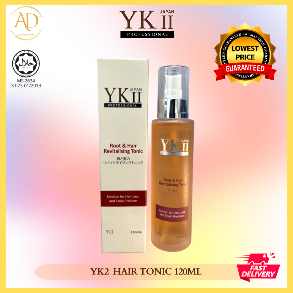 【Professional】YK2 Tonic Root & Hair Revitalising Tonic 120ML YKII Hair ...