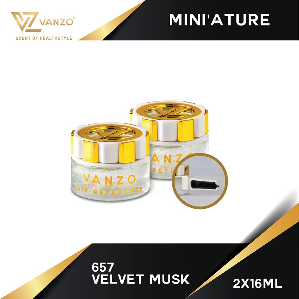 VANZO 'Mini'ature Series 657 Velvet Musk（16MLX2） | Shopee Malaysia