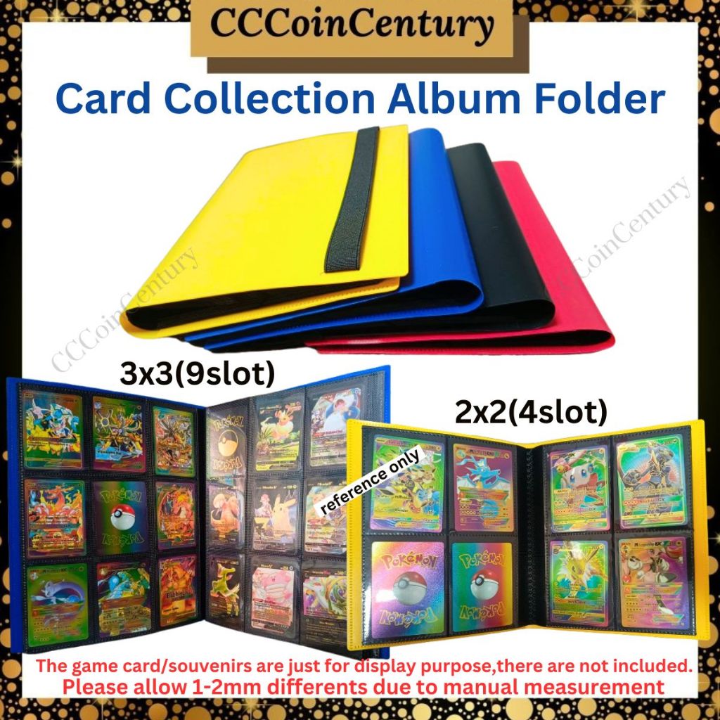 Pokemon Card Album 160/360 Slots 2R Photo Album Collection TCG Game Kad ...